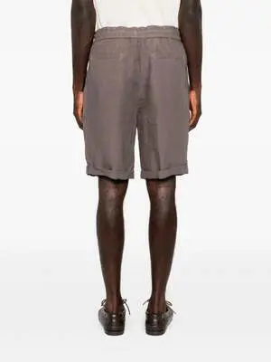 Brunello Cucinelli Linen Bermuda Shorts - Multicolor