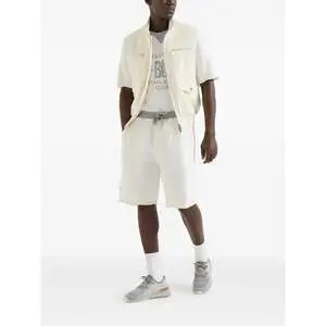 Brunello Cucinelli Linen Bermuda Shorts