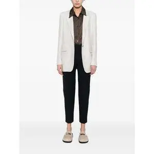 Tagliatore Grey Single-breasted Blazer
