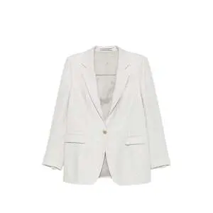 Tagliatore Grey Single-breasted Blazer