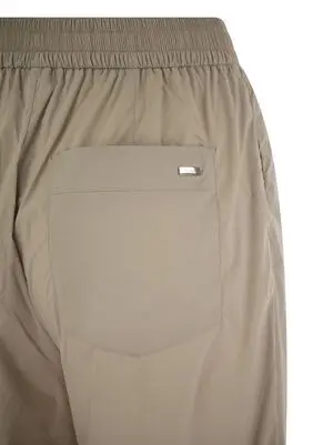 Herno Stretch Nylon Wide Leg Trousers