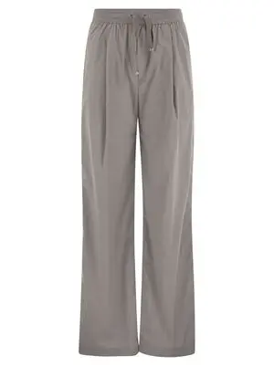 Herno Herno Stretch Nylon Wide-Leg Trousers Multicolor
