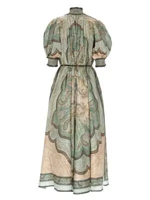 Zimmermann Billow Wonderlust Dress - Multicolor