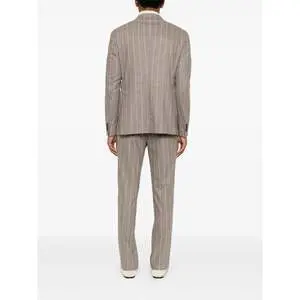 Tagliatore Neutrals Suits Single Breasted Suits - Cream