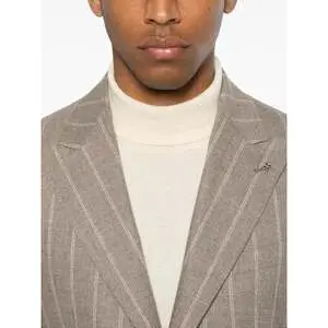 Tagliatore Neutrals Suits Single Breasted Suits - Cream
