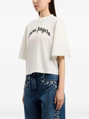 Palm Angels Logo Cotton T-shirt