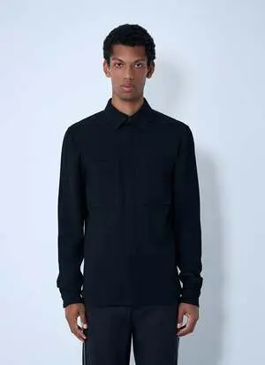 Rick Owens Work Shirt - Black