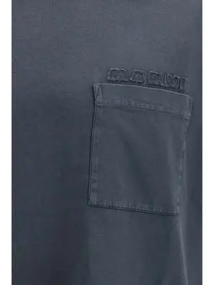 Marni Cotton Jersey T-shirt With Chest Pocket - Black