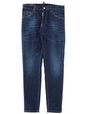 Dsquared2 Dark Wash Stretch Denim Jeans - Blue