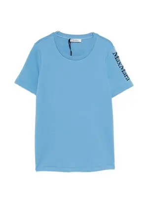 Max Mara Logo Cotton T-shirt - Multicolor