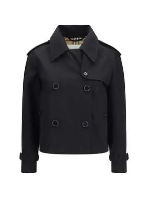 Burberry Double Breasted Jackets For Women