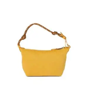 Miu Miu Embroidered Logo Top Zip Tote Bag With Wristlet