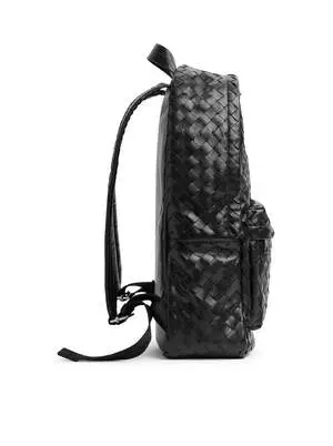 Bottega Veneta Intrecciato Leather Backpack