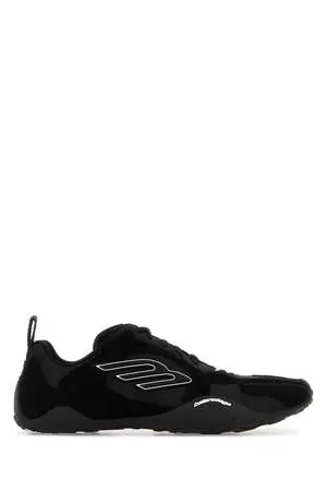 Balenciaga Canvas And Corduroy Monday Ultra Sneakers