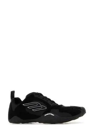 Balenciaga Canvas And Corduroy Monday Ultra Sneakers