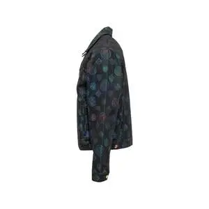 Casablanca All-over Print Denim Jacket - Blue