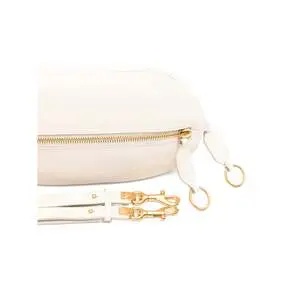 Balenciaga Leather Tote Bag With Gold-tone B-logo Hardware - Cream
