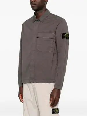 Stone Island Garment Dyed Overshirt - Multicolor
