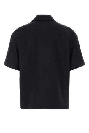 Loewe Navy Wool Shirt - Blue
