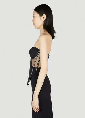 Dolce & Gabbana Embellished Corset Top