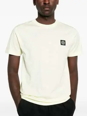 Stone Island Cotton Jersey Garment Dyed T-shirt - Multicolor