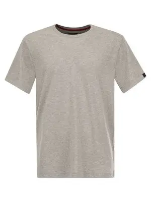 FAY Cotton T-shirt - Gray