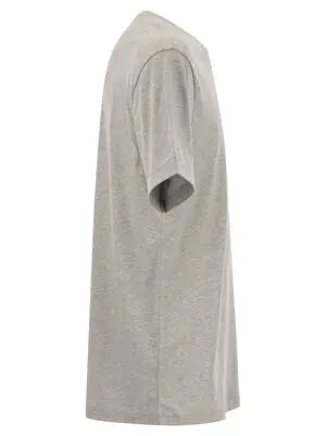 FAY Cotton T-shirt - Gray