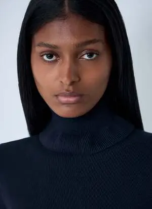 Chloé Ribbed Turtleneck Sweater