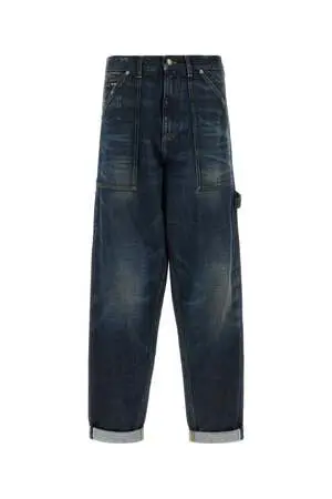 Dolce & Gabbana Dark Wash Denim Jeans - Blue