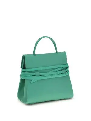 Moschino Small Tie Me Handbag - Green