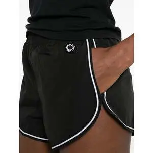 Kenzo Logo Patch Contrast Trim Mini Shorts