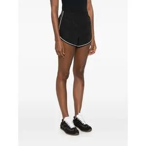Kenzo Logo Patch Contrast Trim Mini Shorts
