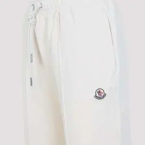 Moncler Wide Leg Sweat Bottoms With Drawstring Waistband