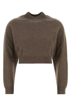 JIL SANDER Mud Wool Blend Sweater