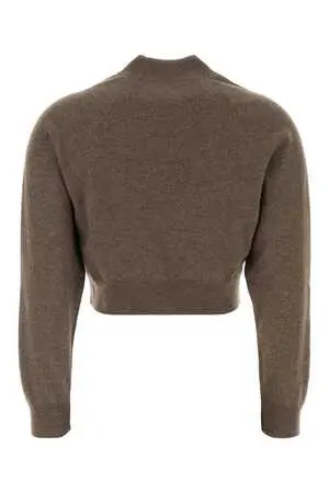 JIL SANDER Mud Wool Blend Sweater