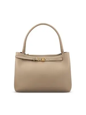 TOD'S Small Leather Handbag With Buckle Detail - Multicolor