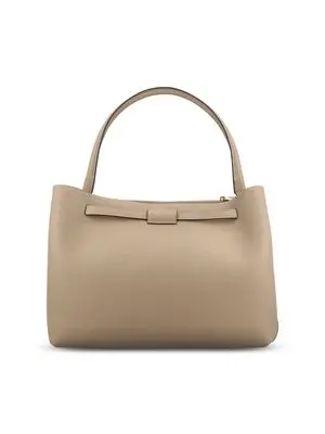 TOD'S Small Leather Handbag With Buckle Detail - Multicolor