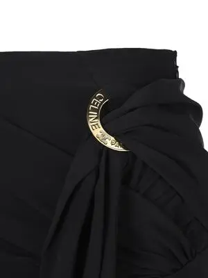 Celine Draped Mini Skirt - Multicolor