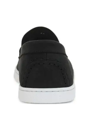 CHRISTIAN LOUBOUTIN Chambeliboat Reversed Calfskin Loafers - Multicolor