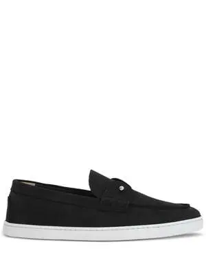 CHRISTIAN LOUBOUTIN Christian Louboutin Chambeliboat Reversed Calfskin Loafers Multicolor