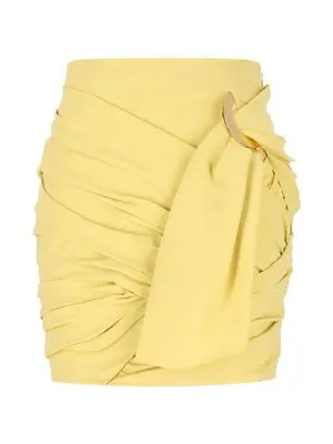 Celine Draped Mini Skirt - Multicolor