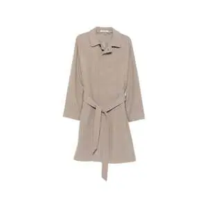 Tagliatore Single Breasted Coat - Cream