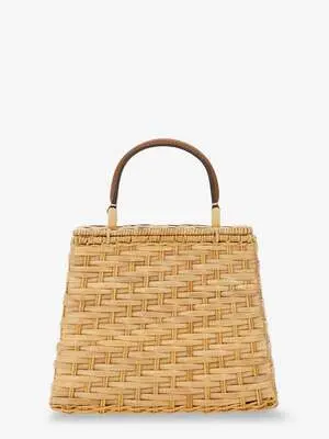Cult Gaia Sybil Wicker Handbag