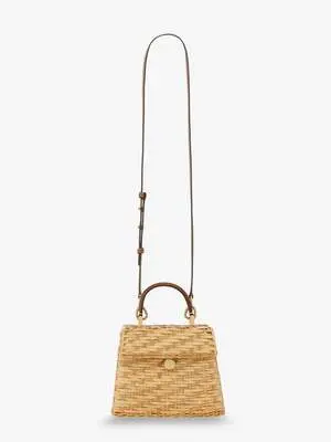 Cult Gaia Sybil Wicker Handbag