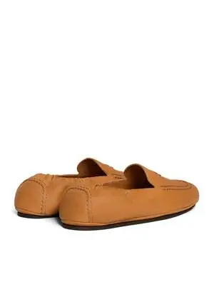Celine Triomphe Adam Goatskin Moccasins