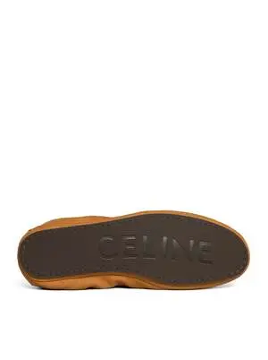 Celine Triomphe Adam Goatskin Moccasins
