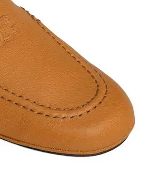 Celine Triomphe Adam Goatskin Moccasins