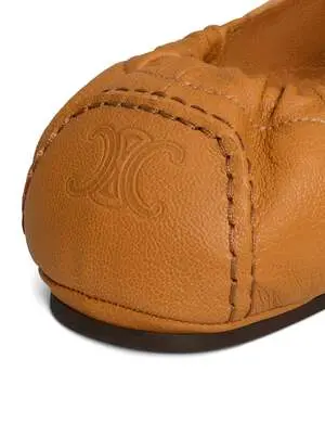 Celine Triomphe Adam Goatskin Moccasins