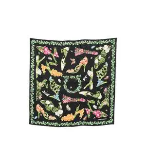 FERRAGAMO Ferragamo Black Scarves Women Black