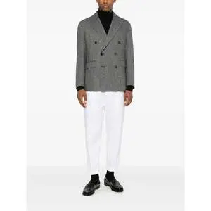 Tagliatore Double-breasted Peak Lapel Blazer